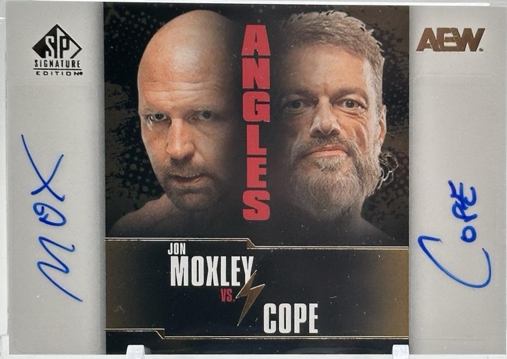 Cope / Jon Moxley #SPG-MC Prices | 2025 SP Signature Edition AEW Angles ...