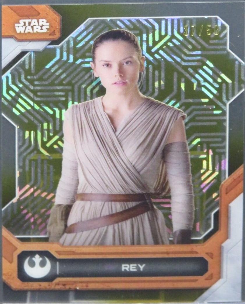 Rey [Laser Gold] #86 Prices | Star Wars 2024 Topps High-Tek | Star Wars ...