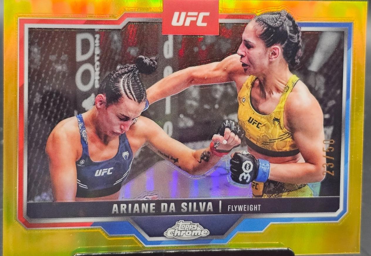 Ariane da Silva [Gold Sapphire] #165 Prices | 2025 Topps Chrome UFC ...