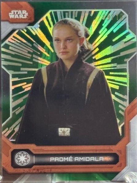 Padme Amidala [Hyperspace Green] #76 Prices | Star Wars 2024 Topps High ...
