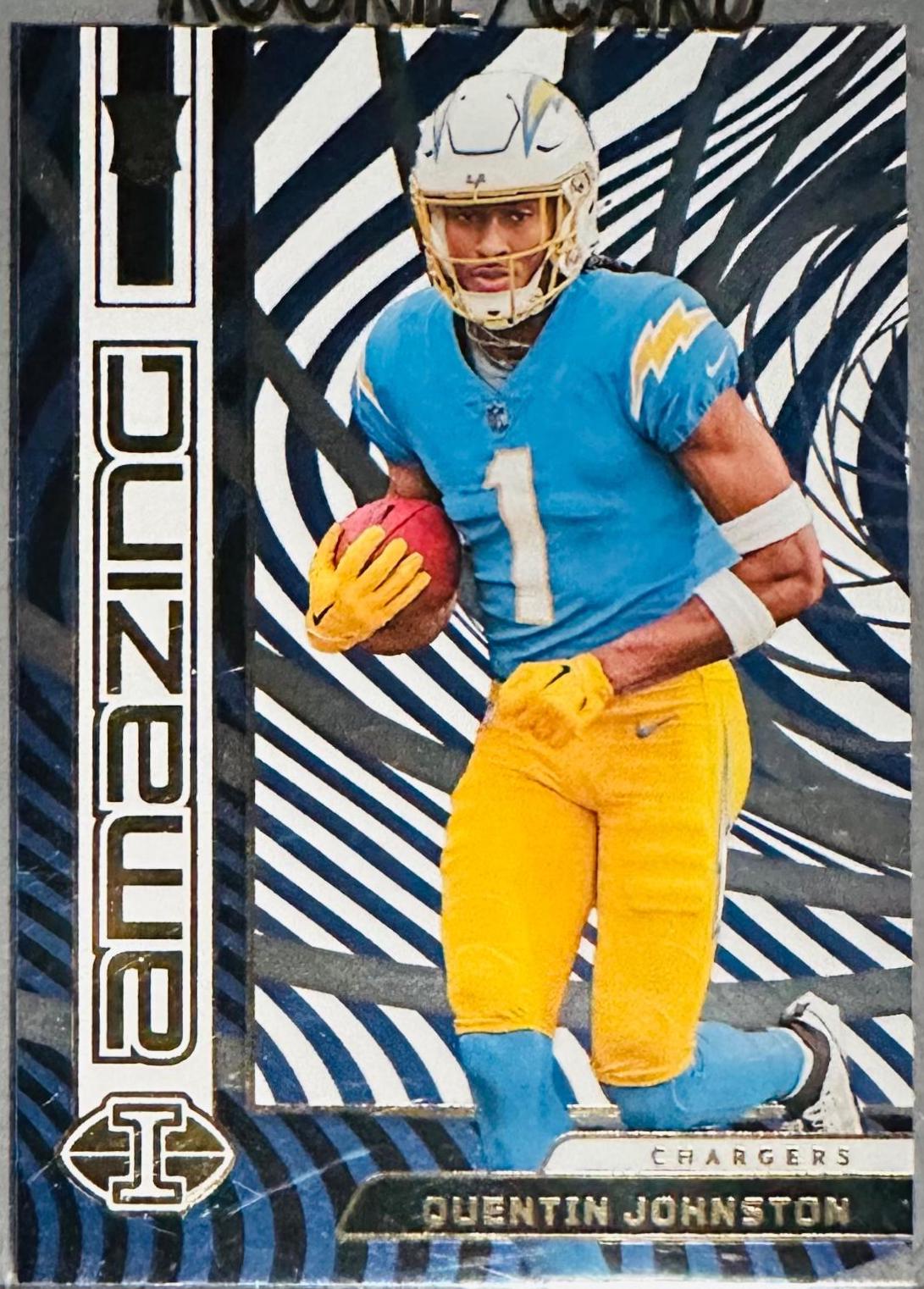 Quentin Johnston #23 Prices | 2023 Panini Illusions Amazing | Football ...