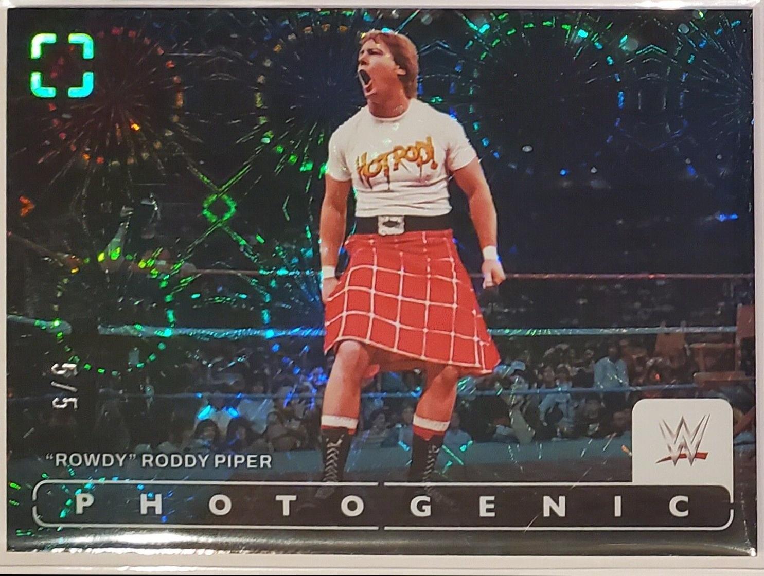 Rowdy Roddy Piper [Fireworks] #12 Prices | 2024 Panini PhotoGenic WWE ...