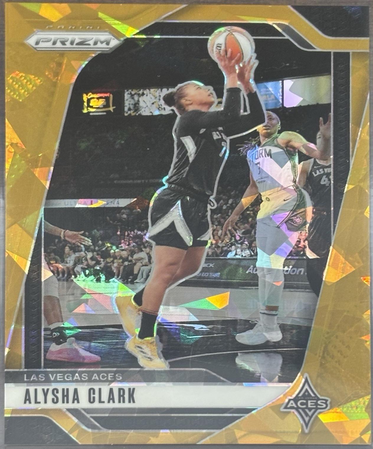 Alysha Clark [Gold Ice] #101 Prices | 2024 Panini Prizm WNBA ...