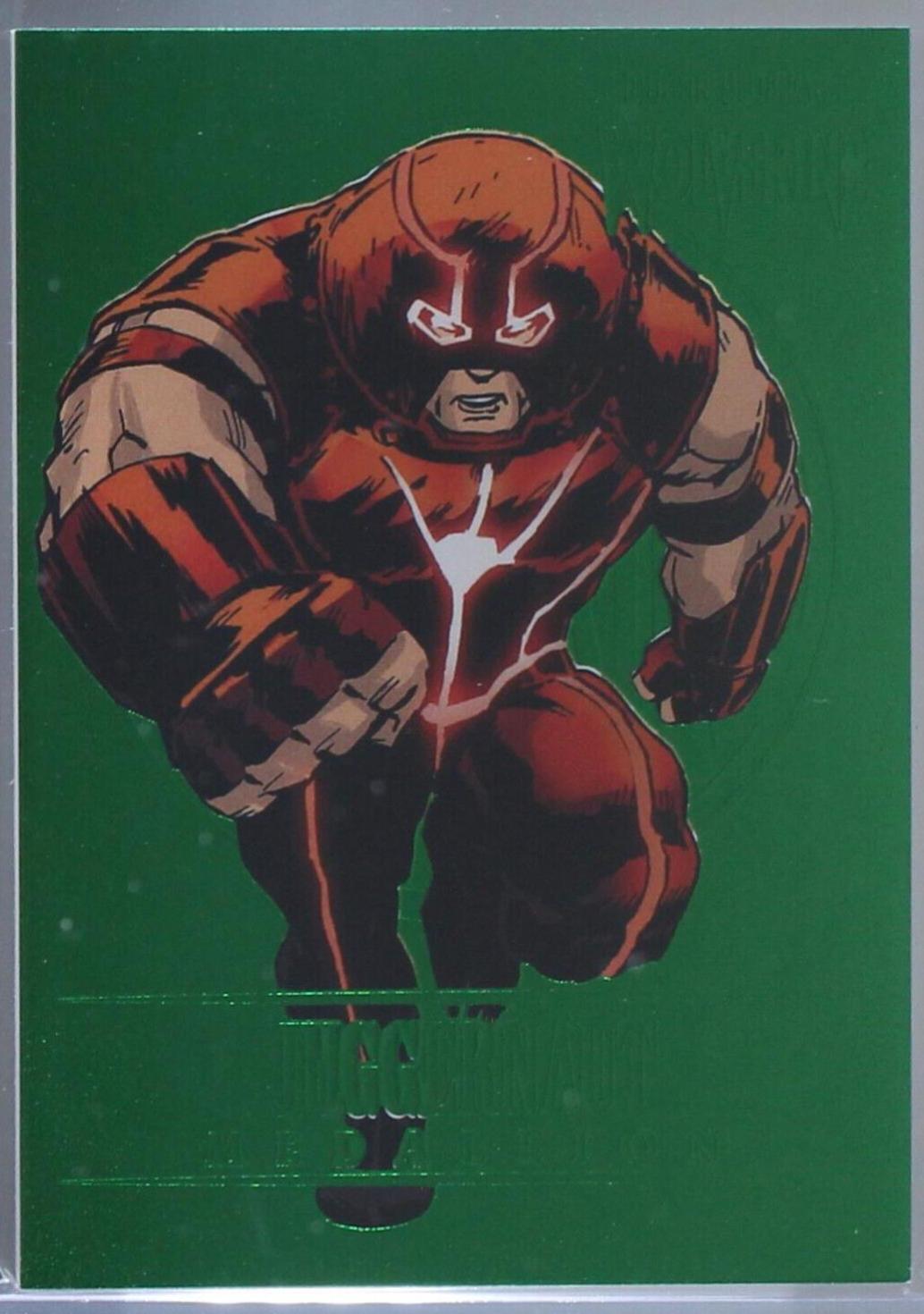 Juggernaut [Green] #M-24 Prices | Marvel 2023 Fleer Ultra Wolverine ...