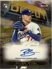 River Ryan [Gold Refractor] #DAV-RR Prices | 2025 Topps Finest Debut ...