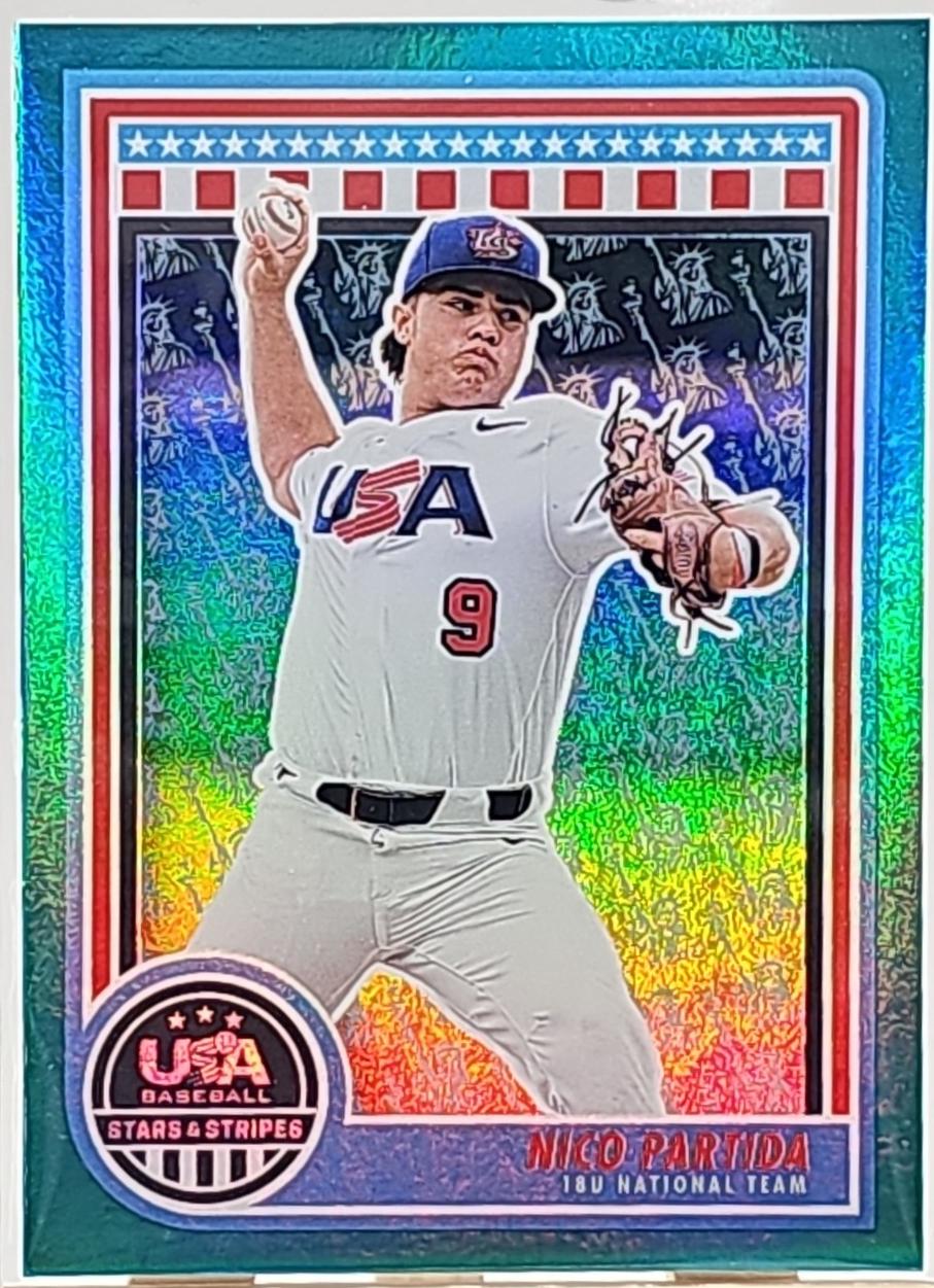 Nico Partida [Liberty] #5 Prices | 2025 Panini Stars and Stripes ...