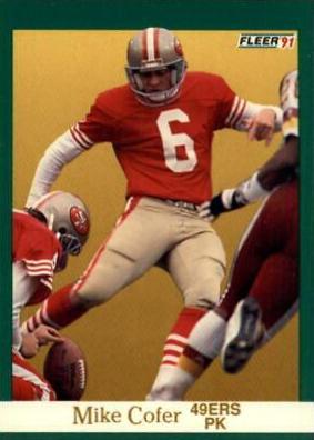 Mike Cofer #353 Prices | 1991 Fleer | Football Cards