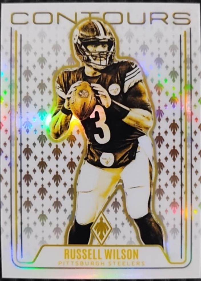 Russell Wilson [Bronze] #CON-RWN Prices | 2024 Panini Phoenix Contours ...
