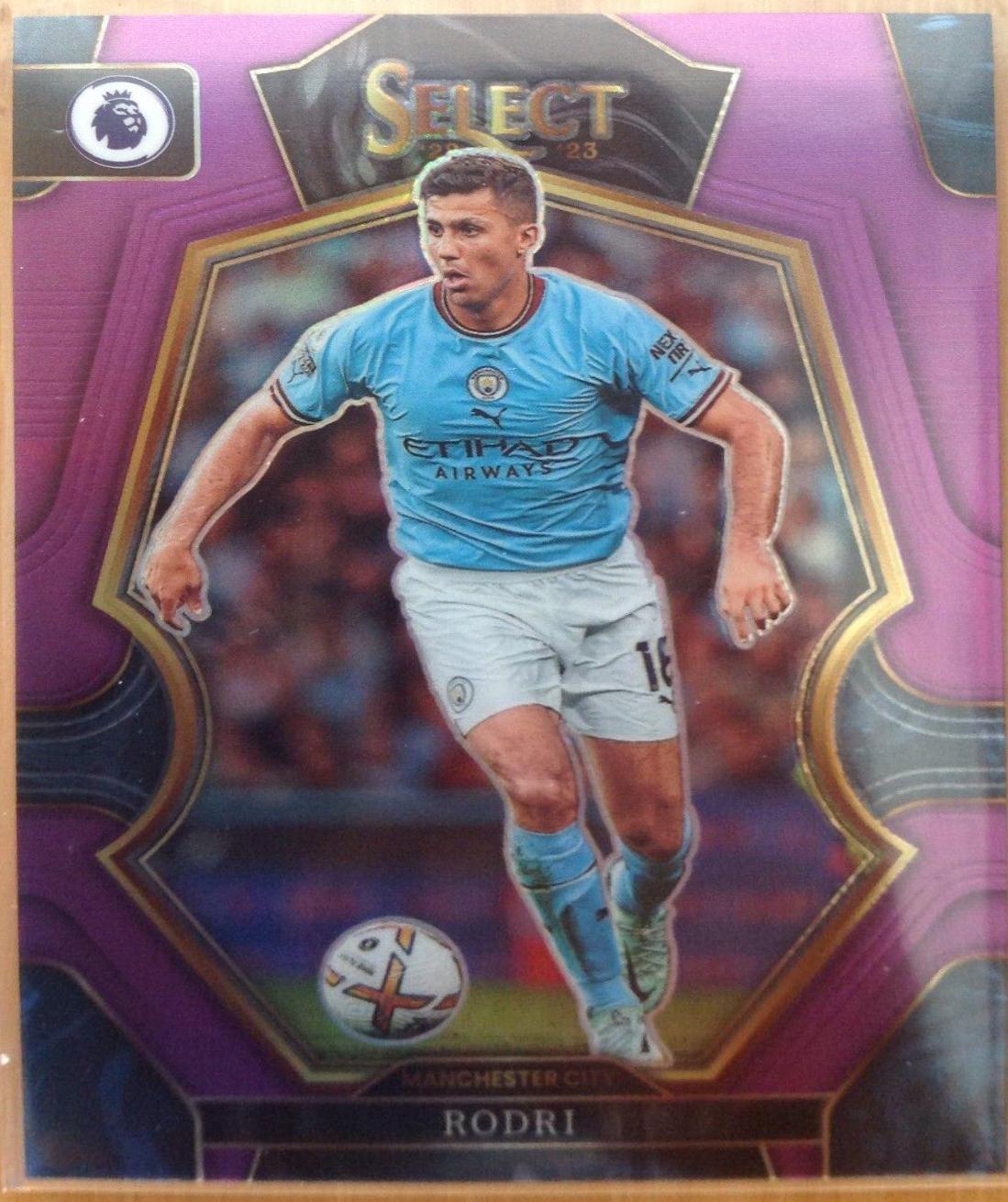 Rodri [Purple] #178 Prices | 2022 Panini Select Premier League | Soccer ...