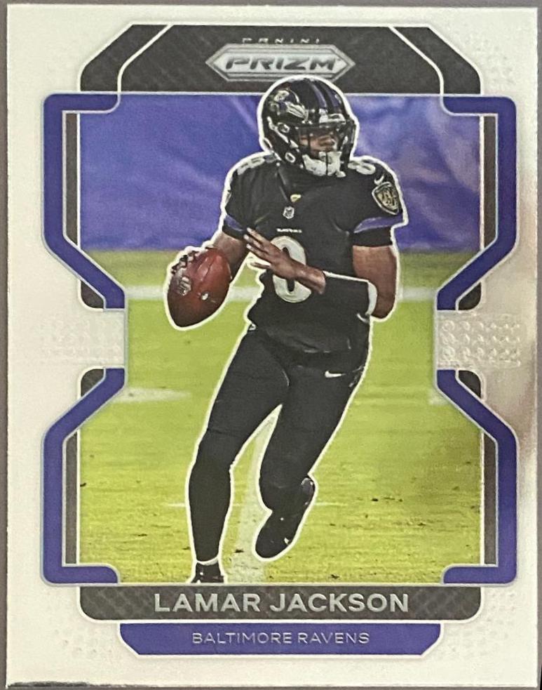 Lamar Jackson [Silver Prizm] #282 Prices | 2021 Panini Prizm | Football ...