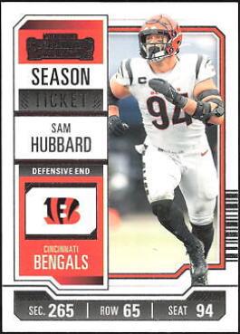 Sam Hubbard | Ungraded | 2023 Panini Contenders