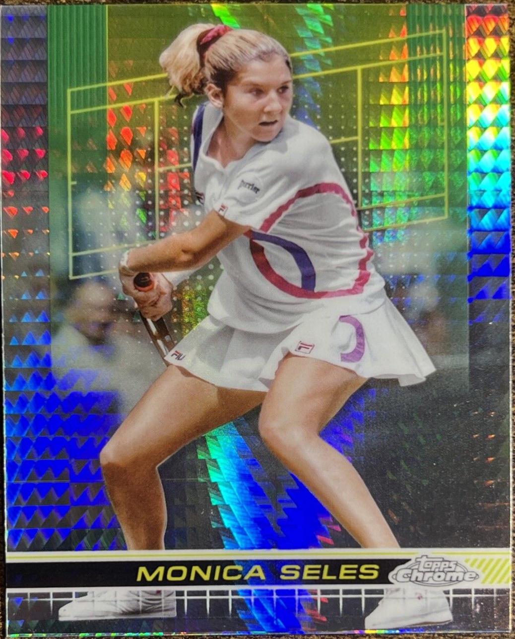 Monica Seles [Prism Refractor] #159 Prices | 2024 Topps Chrome | Tennis ...