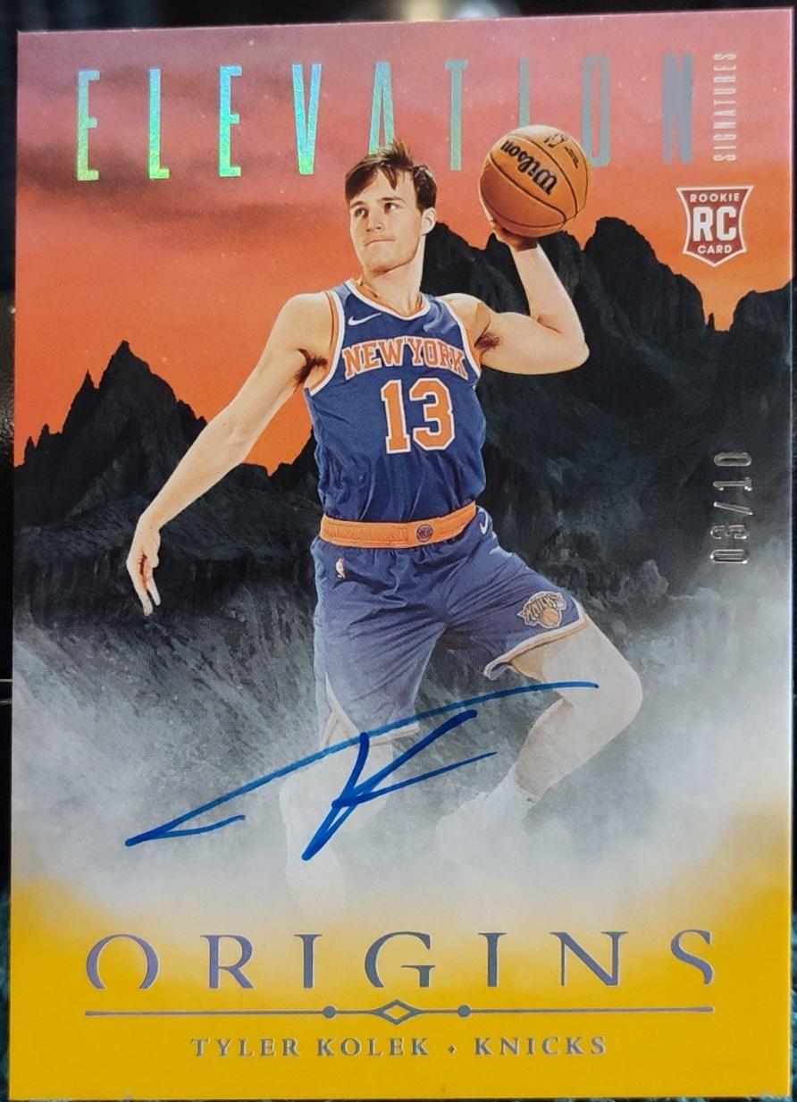 Tyler Kolek [Gold] #ES-KOL Prices | 2024 Panini Origins Elevation Signature | Basketball Cards
