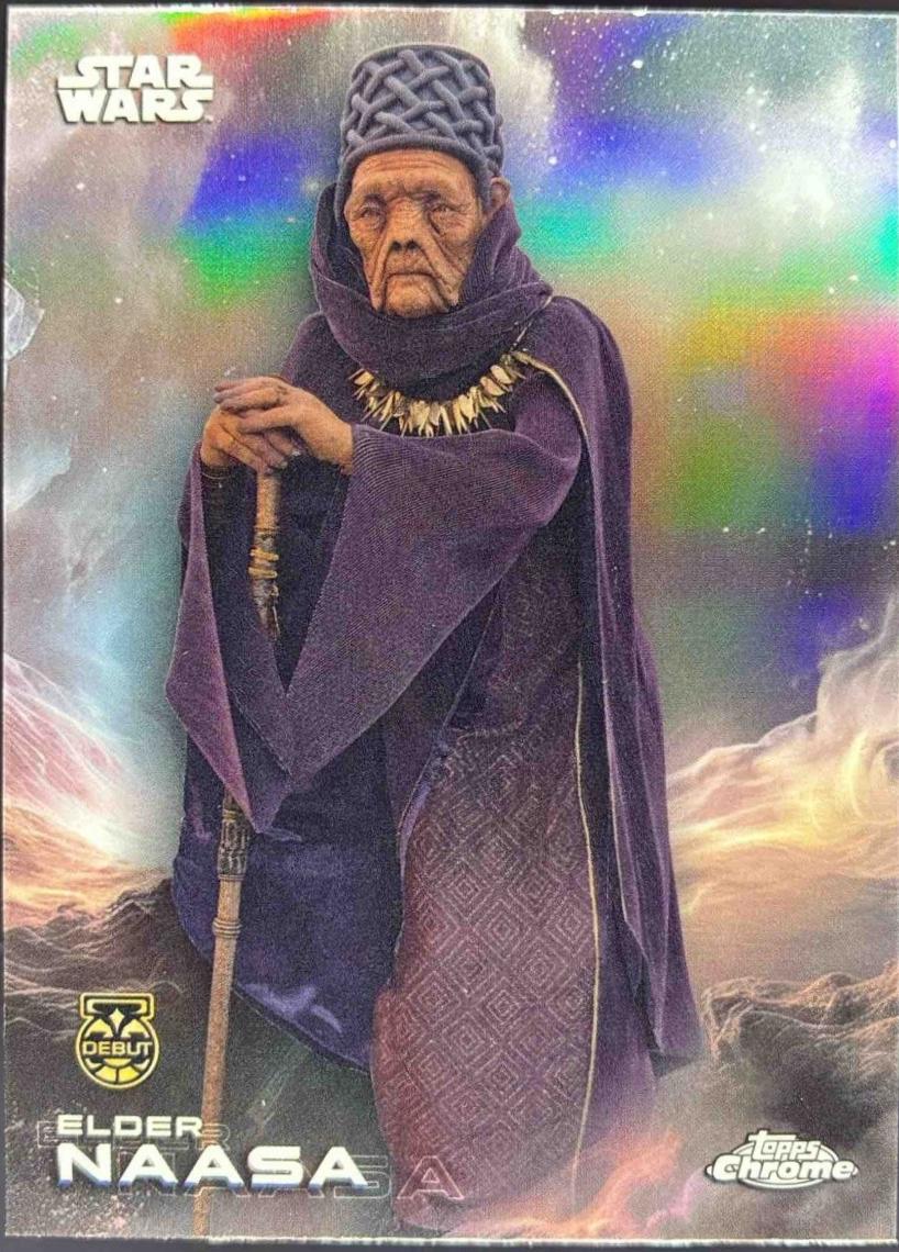 Elder Naasa [Rainbow] #37 Prices | Star Wars 2025 Topps Chrome | Star ...