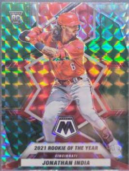 Jonathan India [Green] #285 Prices [Rookie] | 2022 Panini Mosaic ...