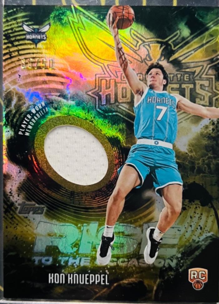 Kon Knueppel [Gold Rainbow] #RTO-KK Prices | 2025 Topps Rise to the ...