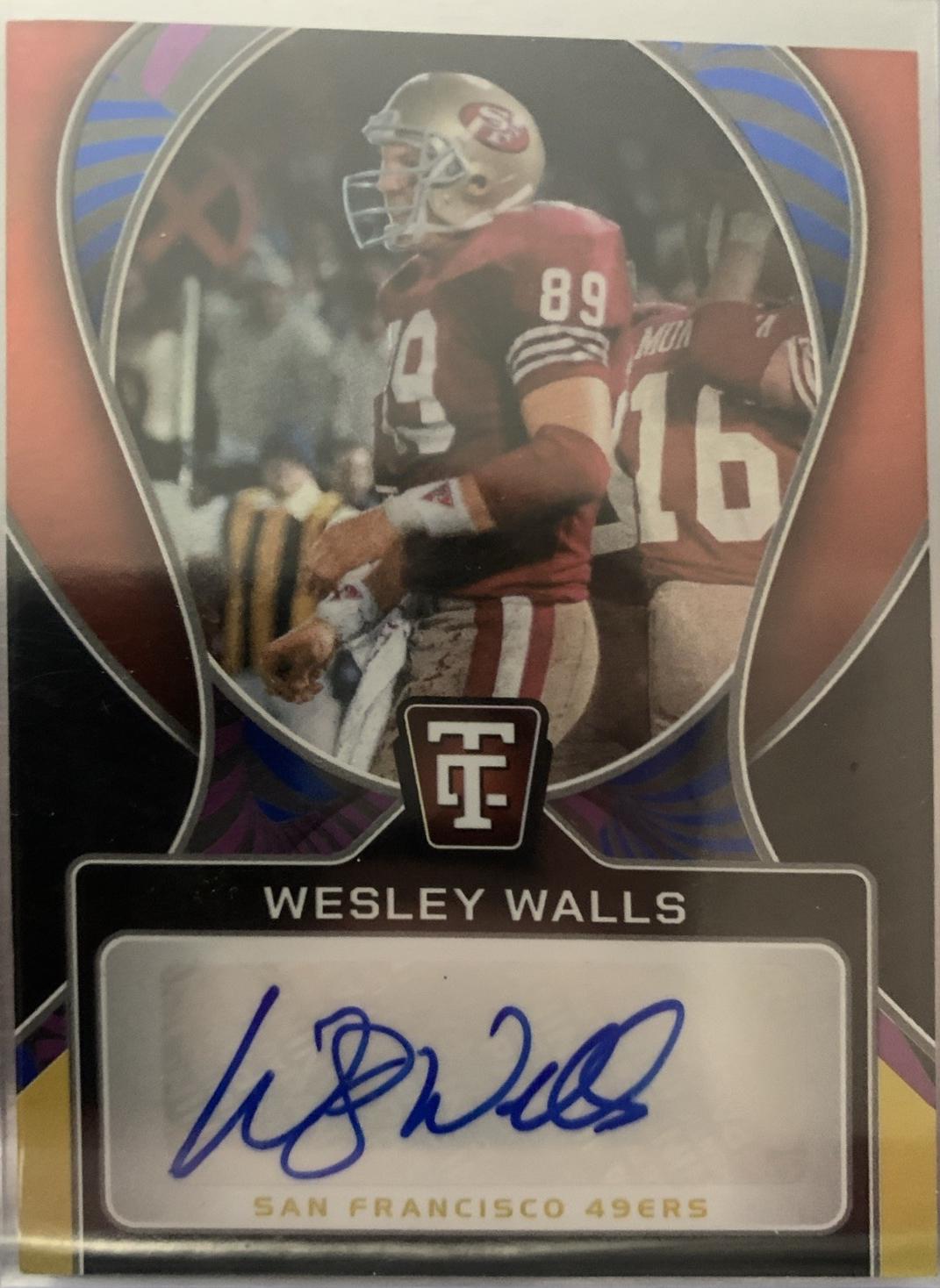 Wesley Walls [Mirror Platinum Mixorama] #14 Prices | 2024 Panini ...