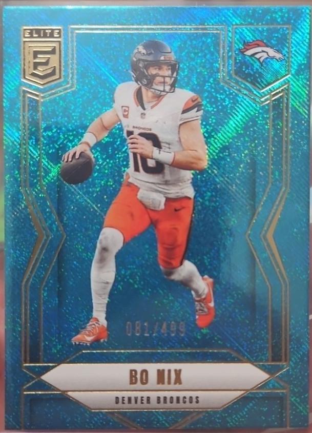 Bo Nix [Aspirations Stars] #43 Prices | 2025 Panini Donruss Elite ...