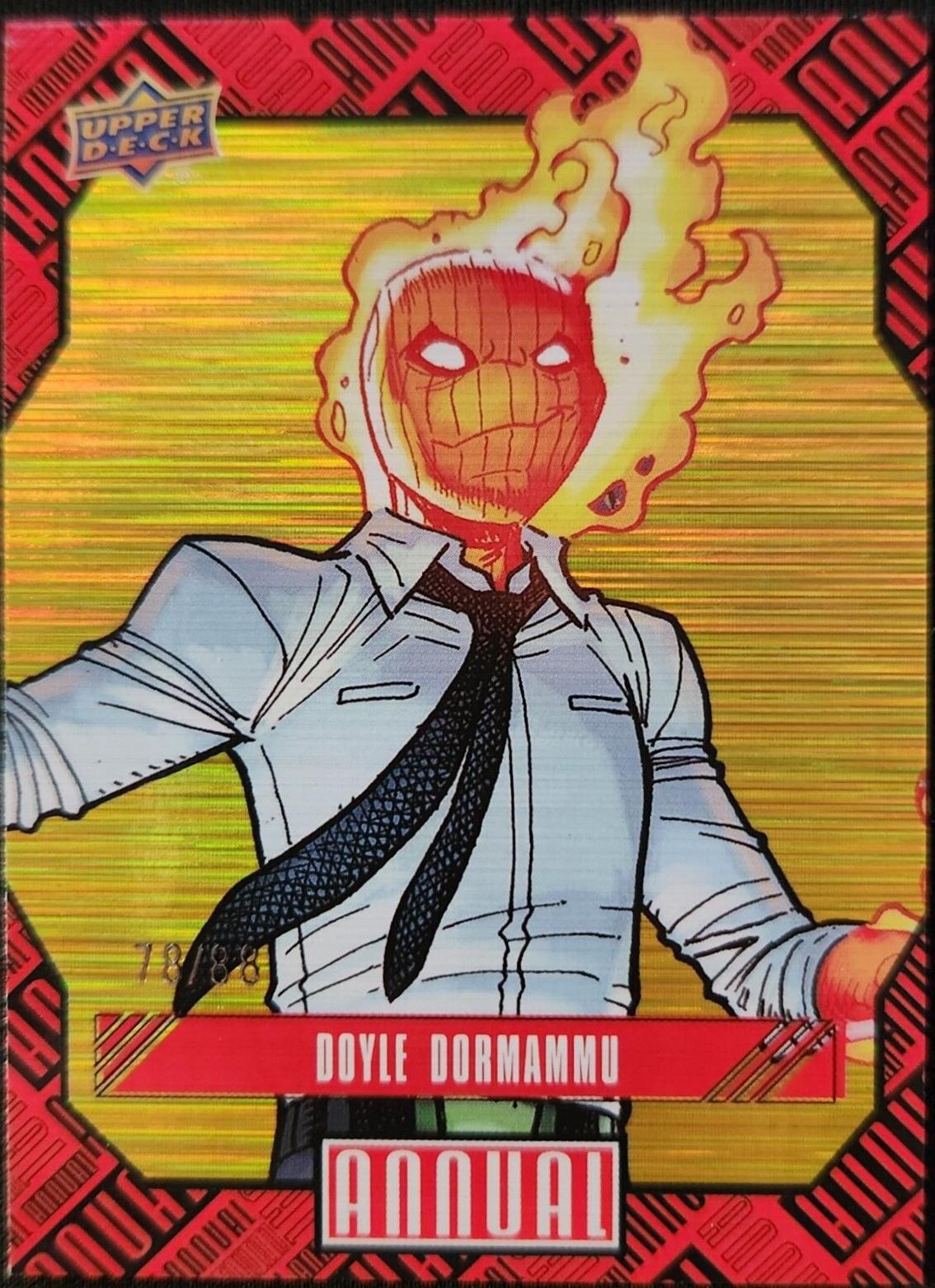 Doyle Dormammu [Gold] #20 Prices | Marvel 2023 Upper Deck Annual ...