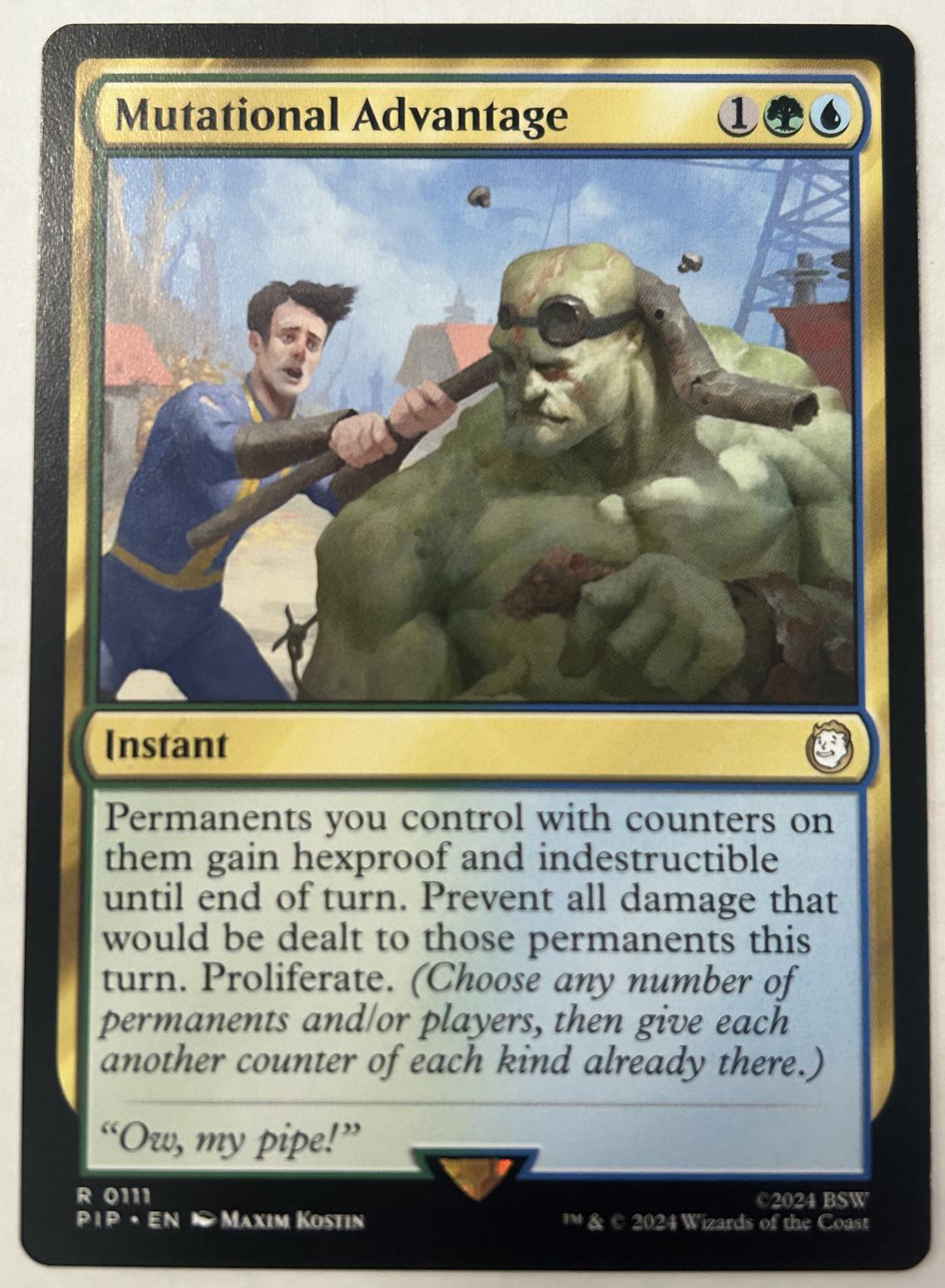 Mutational Advantage #111 Prices | Magic Fallout | Magic Cards