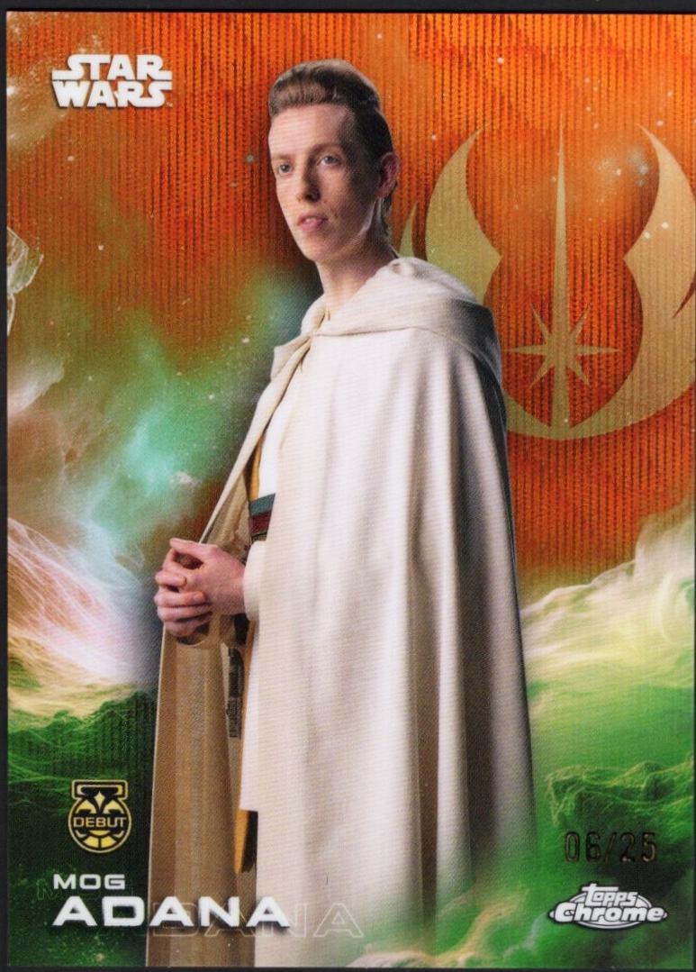 Mog Adana [Orange Orange] #92 Prices | Star Wars 2025 Topps Chrome ...