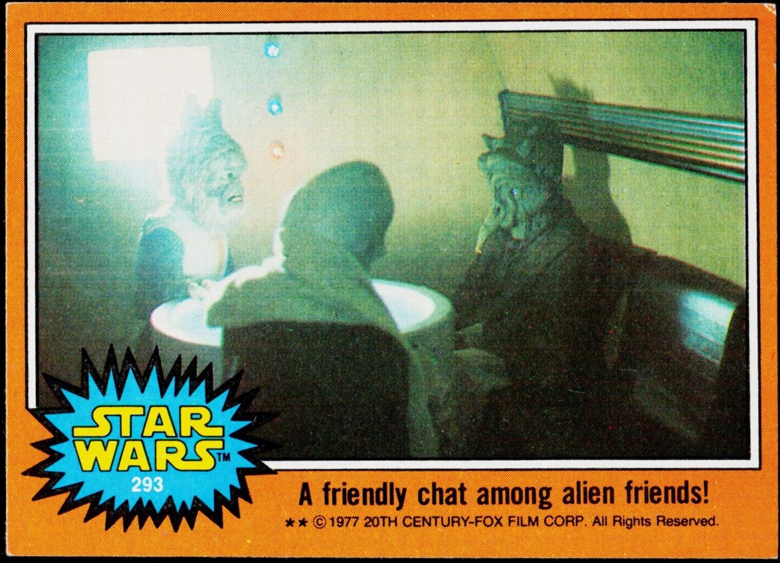 Цены на A friendly chat among alien friends! #293 | Star Wars 1977 ...