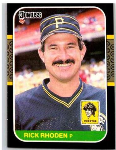 Rick Rhoden #435 Prices | 1987 Donruss | Baseball Cards