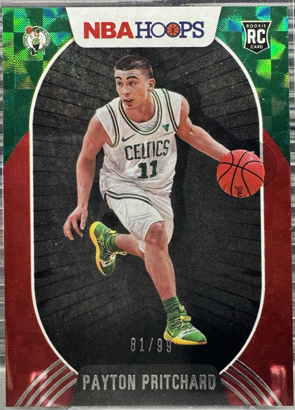Payton Pritchard [Hyper Red] #204 Prices [Rookie] | 2020 Panini Hoops ...