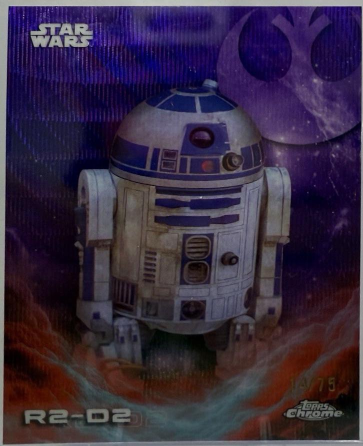 R2-D2 [Purple Pulsar] #153 Prices | Star Wars 2025 Topps Chrome | Star ...