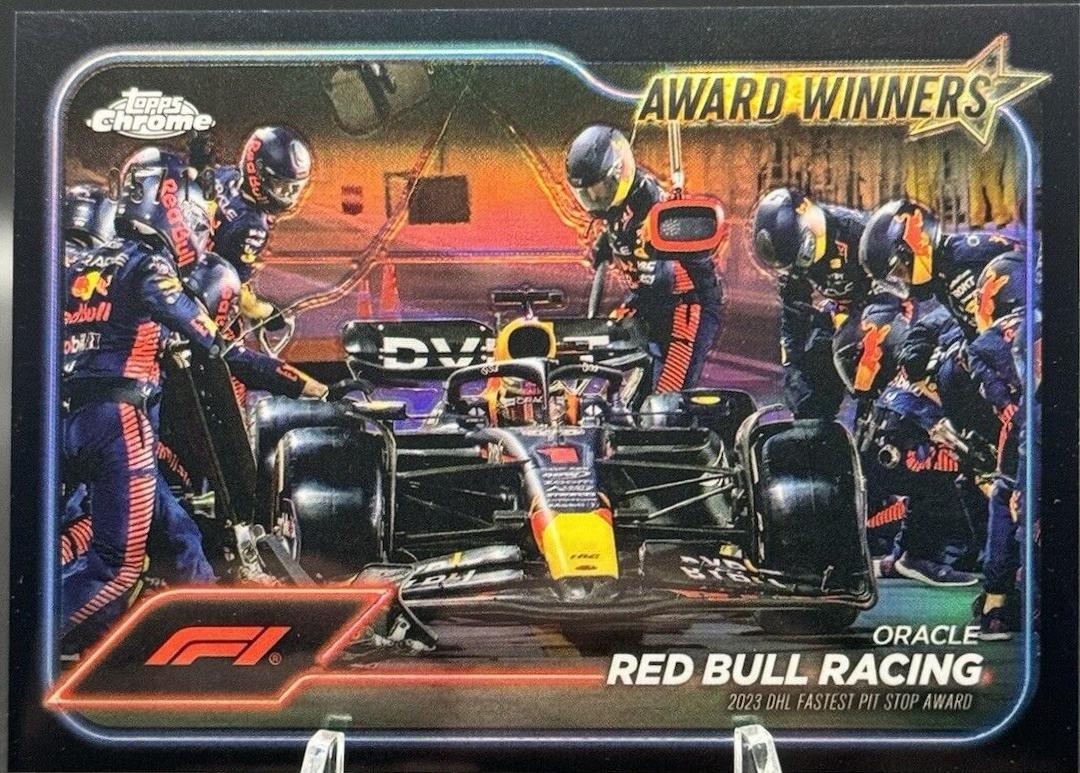 Oracle Red Bull Racing [Black Logofractor] #181 Prices | 2024 Topps ...