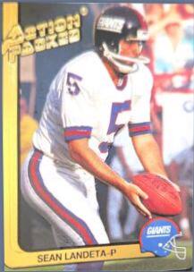 Sean Landeta #185 Prices | 1991 Action Packed | Football Cards