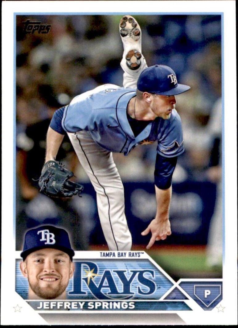 Jeffrey Springs #12 Prices | 2023 Topps | Baseball Cards