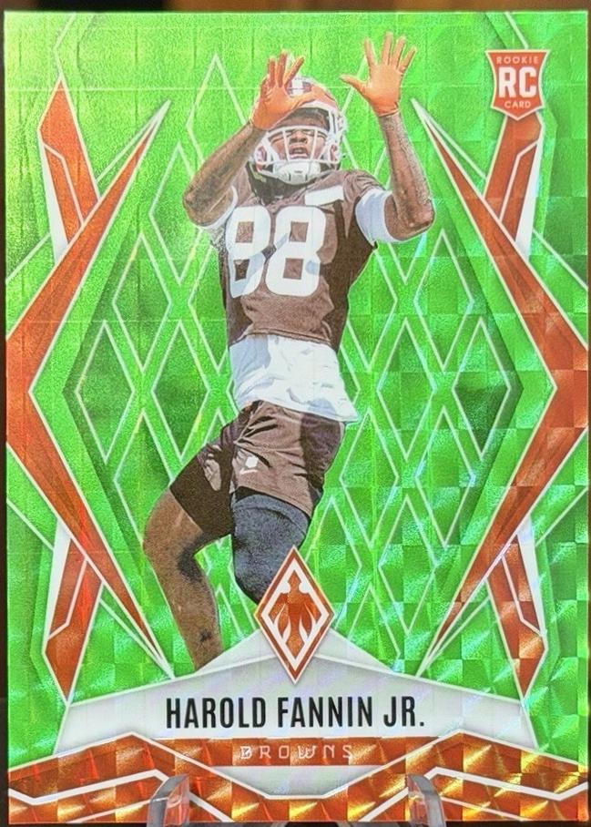 Harold Fannin Jr. [Lime Green Pyramids] #217 Prices | 2025 Panini ...