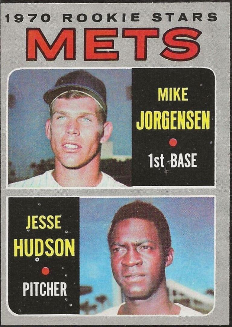 Mets 1970 Rookie Stars: Mike Jorgensen / Jesse Hudson #348 Prices ...