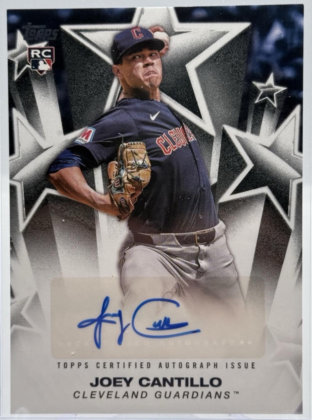 Joey Cantillo #BSA-JC Prices | 2025 Topps Baseball Stars Autograph ...