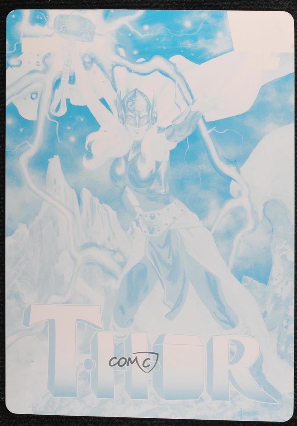 Thor [Printing Plate] #52 Prices | Marvel 2024 SkyBox Masterpieces XL ...