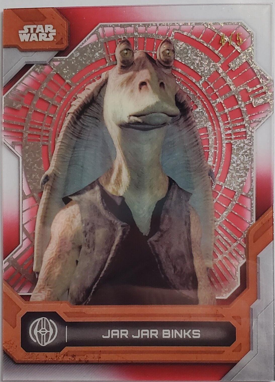 Jar Jar Binks [Death Star Interior Red] #54 Prices | Star Wars 2024 ...