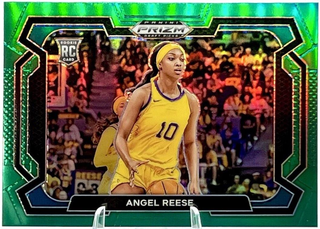Angel Reese [Green Variation] #38 Prices | 2024 Prizm Draft Picks ...