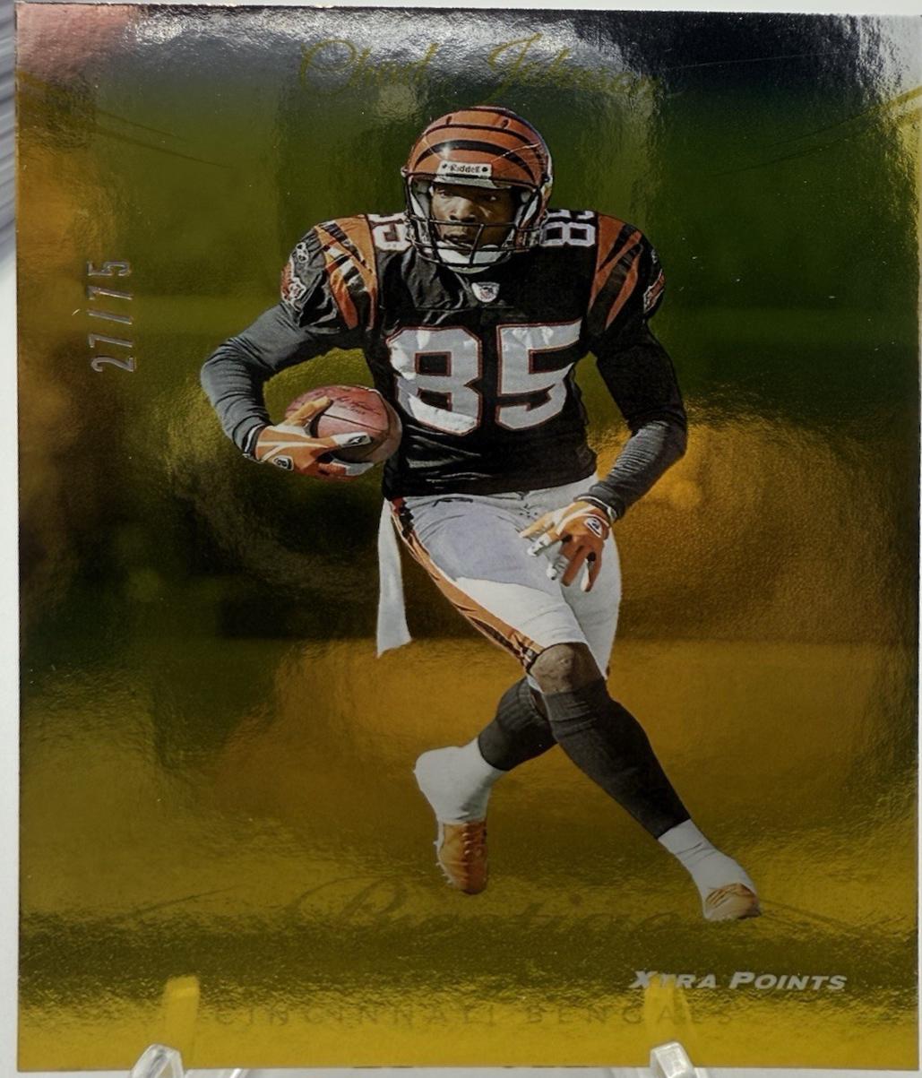 Chad Johnson [Gold Xtra Points] #64 Prices | 2024 Panini Prestige ...