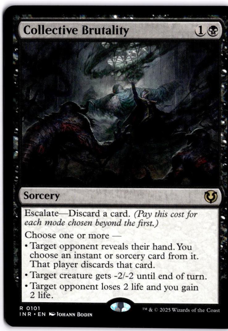 Collective Brutality #101 Prices | Magic Innistrad Remastered | Magic Cards