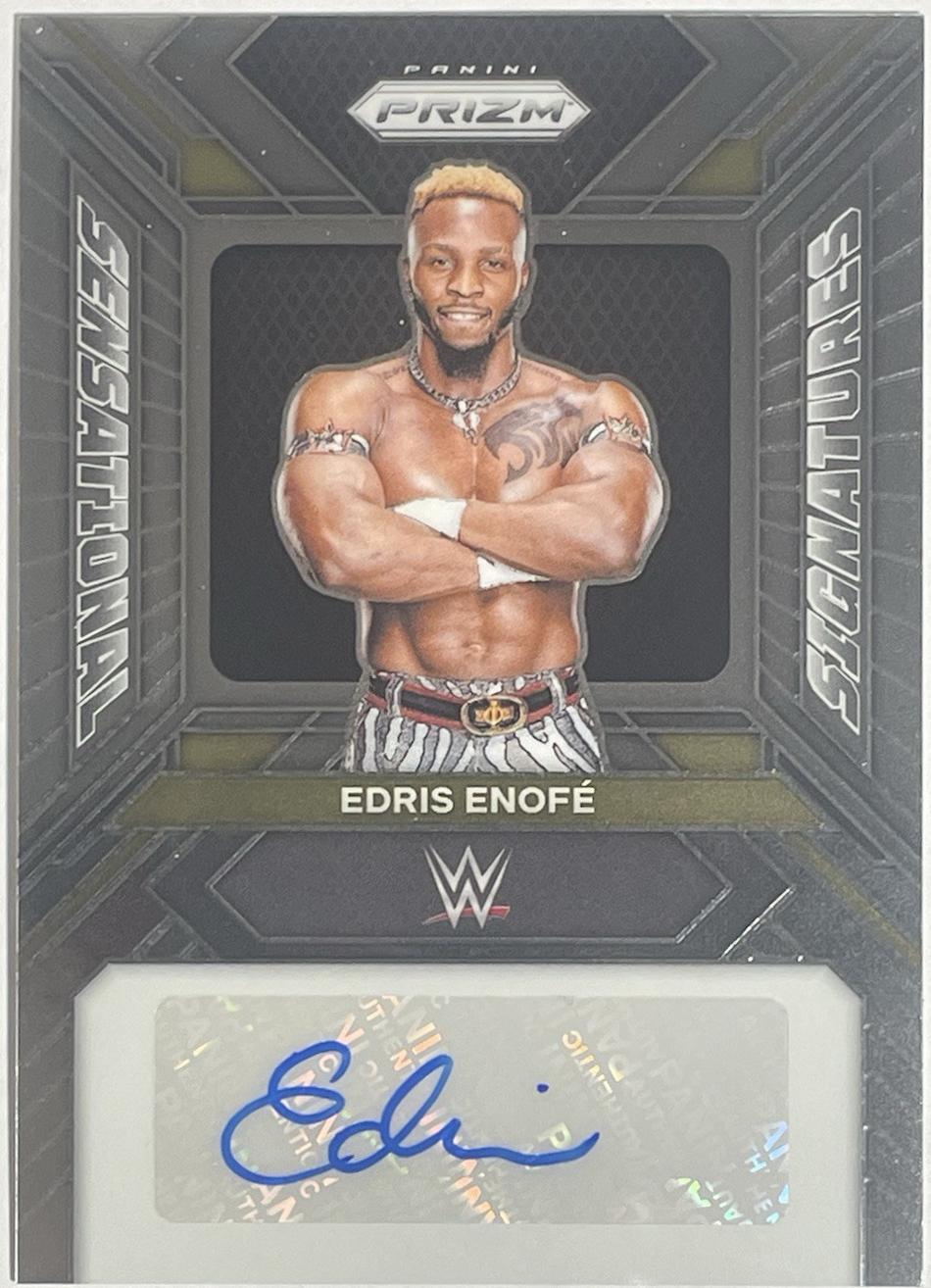 Edris Enofe #SS-EEN Prices | 2024 Panini Prizm WWE Sensational ...