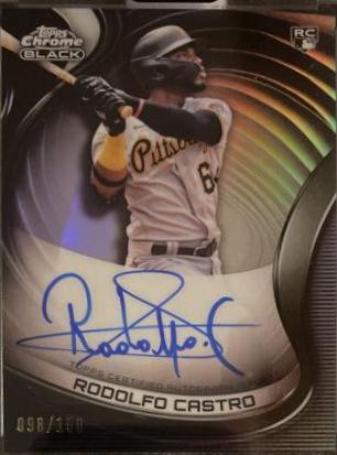 Rodolfo Castro [Refractor] #CBA-ROC Prices | 2022 Topps Chrome Black ...