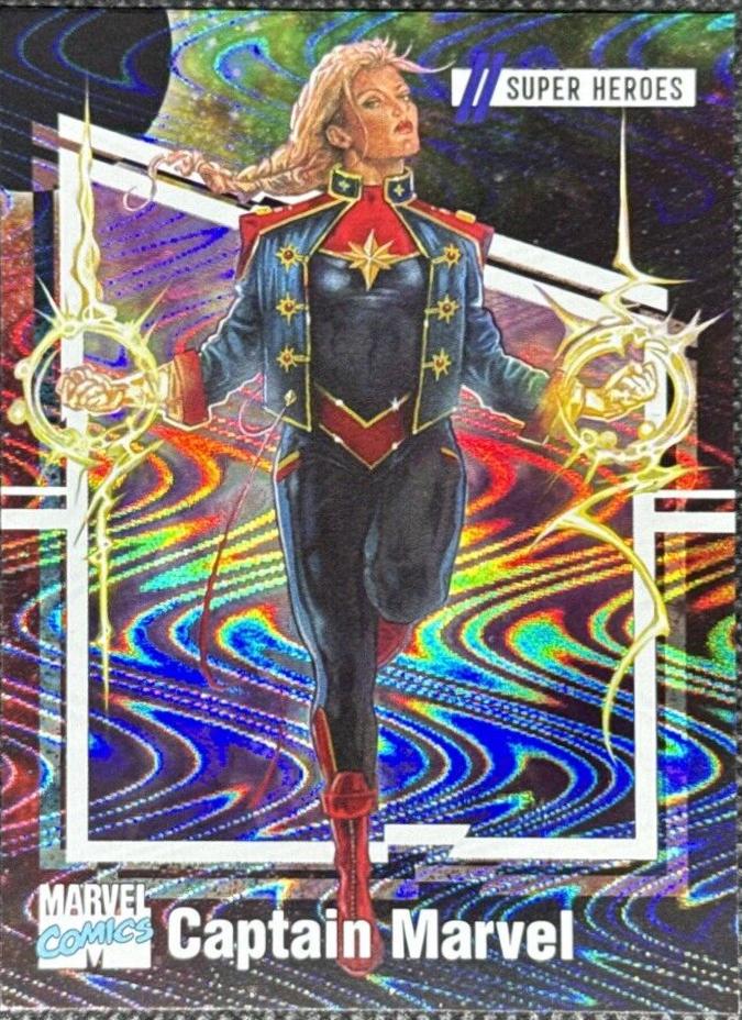 Captain Marvel [Verve] #95 Prices | Marvel 2024 Upper Deck Spider-Man Renditions Impel | Marvel ...