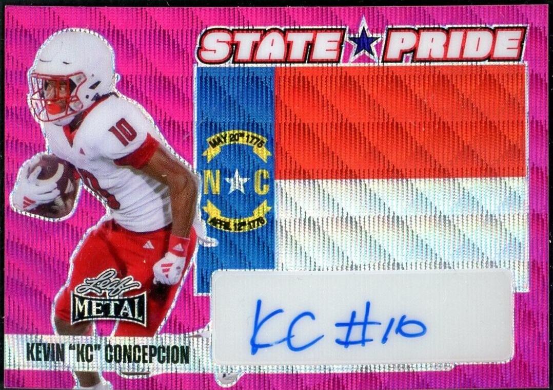 Kevin KC Concepcion [Pink Wave] #SP-KC1 Prices | 2024 Leaf Metal State ...