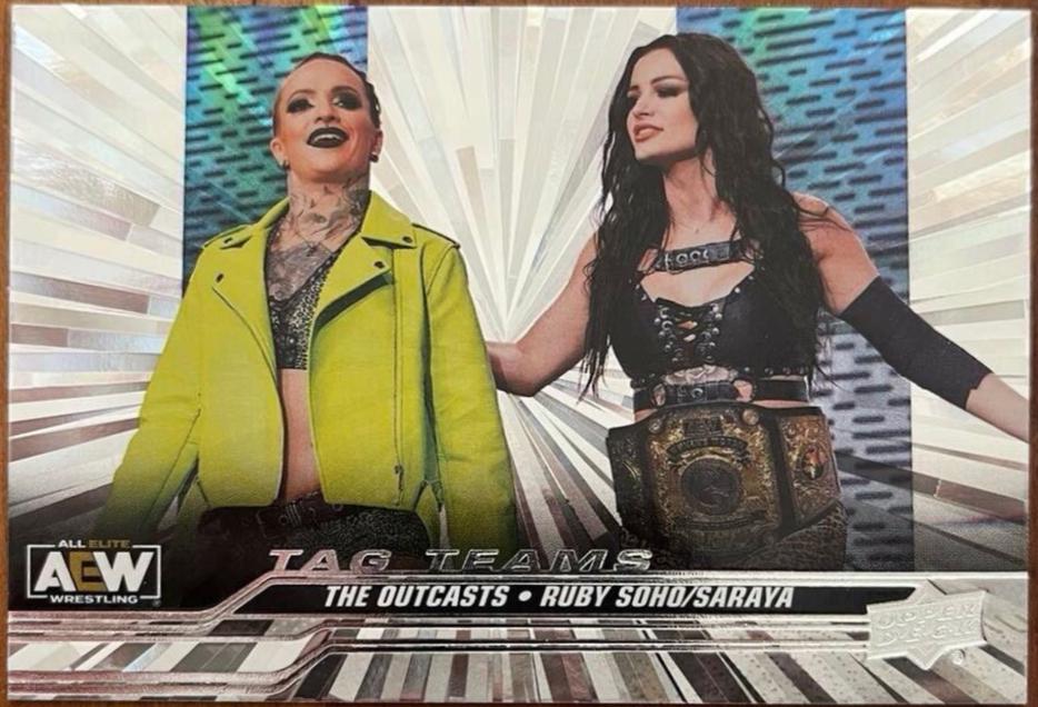 Ruby Soho / Saraya [Outburst] #84 Prices | 2024 Upper Deck AEW ...