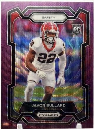 Javon Bullard [Purple Wave] #185 Prices | 2024 Panini Prizm Draft Picks ...