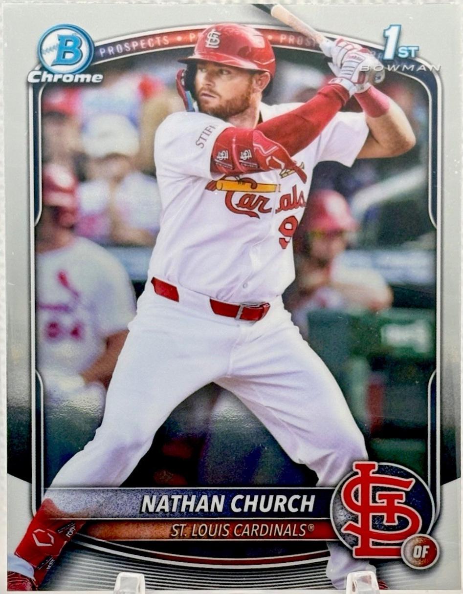 Nathan Church #BCP-192 Prices | 2025 Bowman Chrome Prospects | Baseball ...