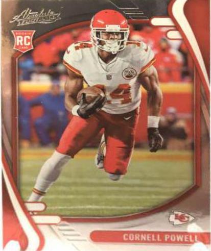 Cornell Powell #142 Prices | 2021 Panini Absolute | Football Cards