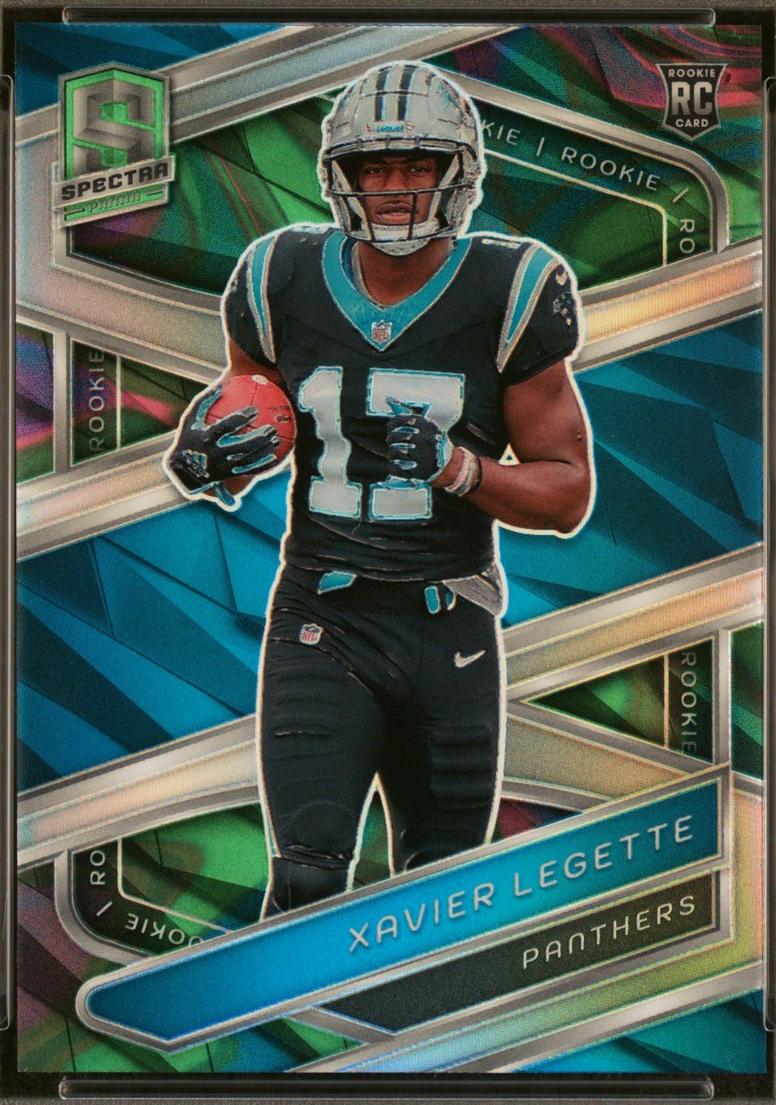Xavier Legette [Neon Marble] #125 Prices | 2024 Panini Spectra ...