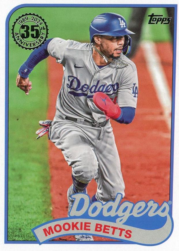 Mookie Betts #89B-34 Prices | 2024 Topps 1989 | Baseball Cards